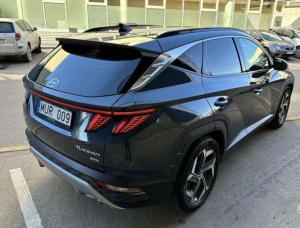 Blue Hyundai Tucson 2021 in Vilnius, with an engine capacity of 1.60 L and mileage of 63 thousand km for 22500 €, photo 7 on AUTOMOTO.COM.LV