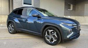 Blue Hyundai Tucson 2021 in Vilnius, with an engine capacity of 1.60 L and mileage of 63 thousand km for 22500 €, photo 10 on AUTOMOTO.COM.LV