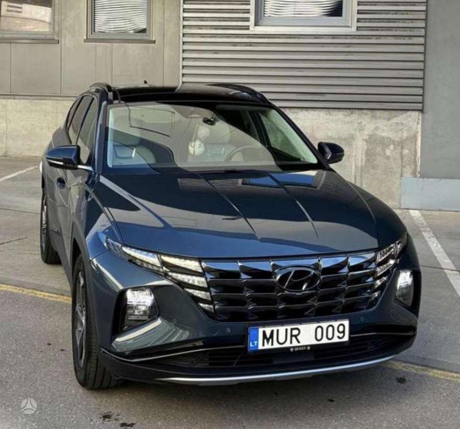 Blue Hyundai Tucson 2021 in Vilnius, with an engine capacity of 1.60 L and mileage of 63 thousand km for 22500 €, photo 11 on AUTOMOTO.COM.LV