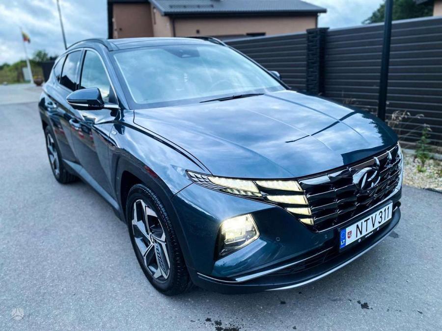 Zils Hyundai Tucson 2021 Viļņa, ar dzinēja tilpumu 1.60 L un nobraukumu 63 tūkst. km par 21500 €, foto 5 vietnē AUTOMOTO.COM.LV