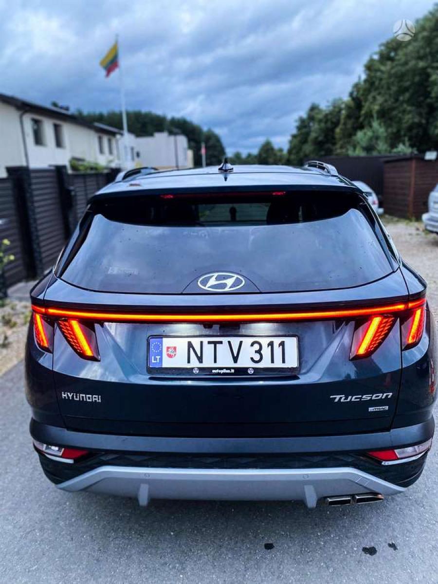 Zils Hyundai Tucson 2021 Viļņa, ar dzinēja tilpumu 1.60 L un nobraukumu 63 tūkst. km par 21500 €, foto 8 vietnē AUTOMOTO.COM.LV