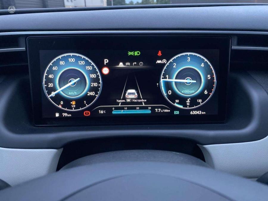 Zils Hyundai Tucson 2021 Viļņa, ar dzinēja tilpumu 1.60 L un nobraukumu 63 tūkst. km par 21500 €, foto 27 vietnē AUTOMOTO.COM.LV