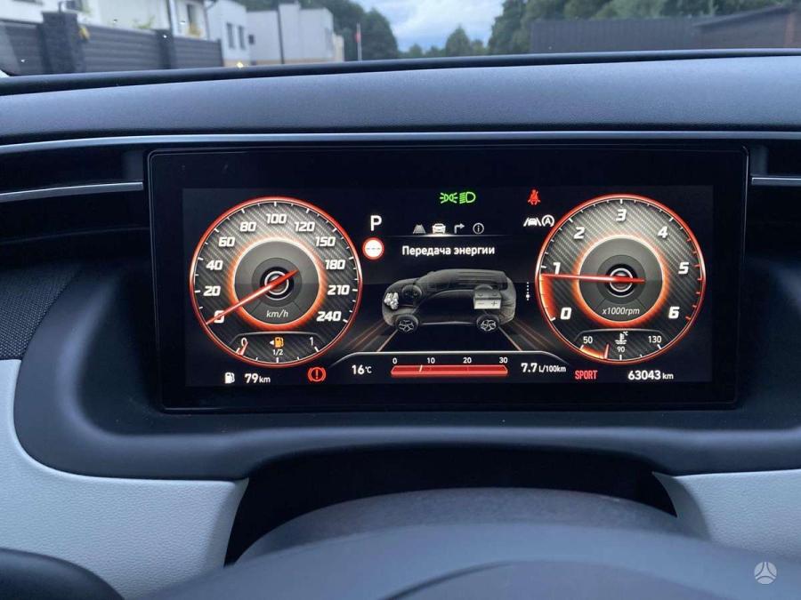 Zils Hyundai Tucson 2021 Viļņa, ar dzinēja tilpumu 1.60 L un nobraukumu 63 tūkst. km par 21500 €, foto 28 vietnē AUTOMOTO.COM.LV