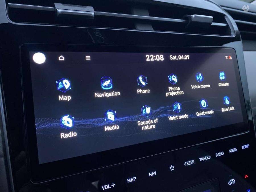 Zils Hyundai Tucson 2021 Viļņa, ar dzinēja tilpumu 1.60 L un nobraukumu 63 tūkst. km par 21500 €, foto 35 vietnē AUTOMOTO.COM.LV