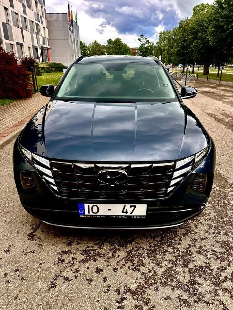 Zils Hyundai Tucson 2021 Rīga, ar dzinēja tilpumu 1.60 L un nobraukumu 65 tūkst. km par 22000 €, foto 1 vietnē AUTOMOTO.COM.LV