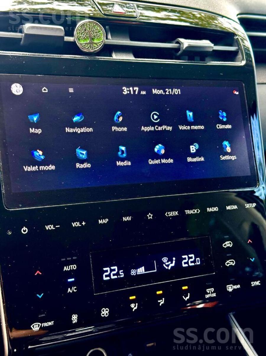 Zils Hyundai Tucson 2021 Rīga, ar dzinēja tilpumu 1.60 L un nobraukumu 65 tūkst. km par 22000 €, foto 15 vietnē AUTOMOTO.COM.LV