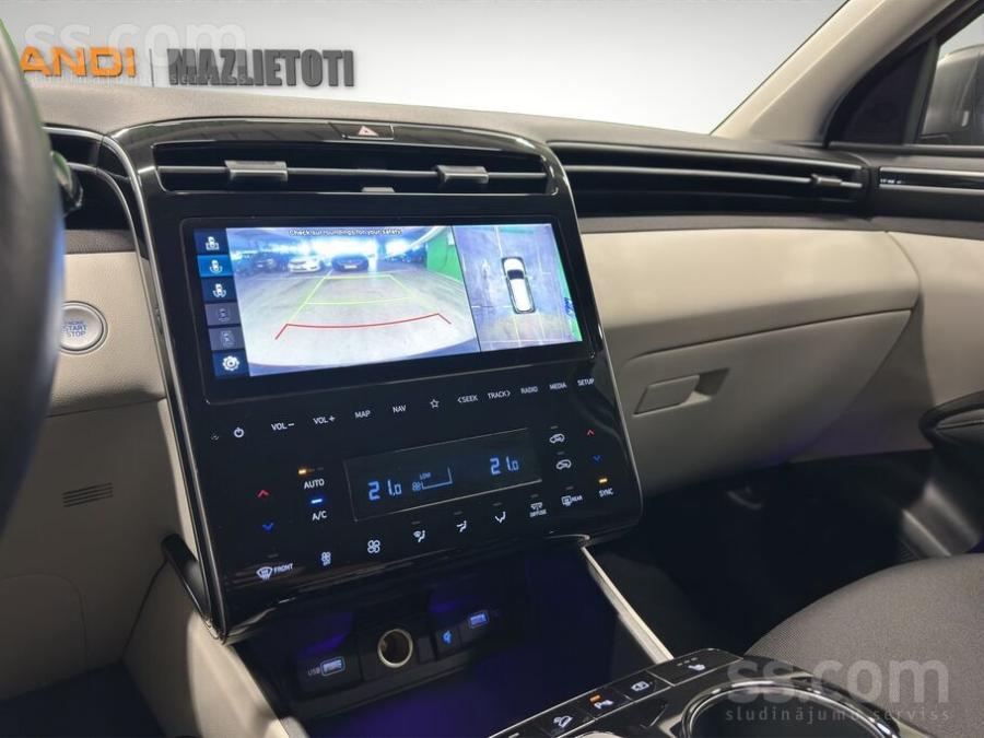 Zils Hyundai Tucson 2021 Rīga, ar dzinēja tilpumu 1.60 L un nobraukumu 40 tūkst. km par 21790 €, foto 14 vietnē AUTOMOTO.COM.LV