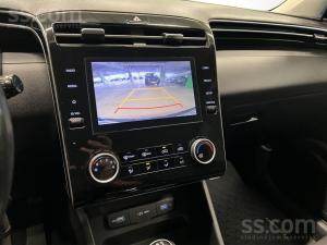Blue Hyundai Tucson 2021 in Riga, with an engine capacity of 1.60 L and mileage of 36 thousand km for 18490 €, photo 16 on AUTOMOTO.COM.LV