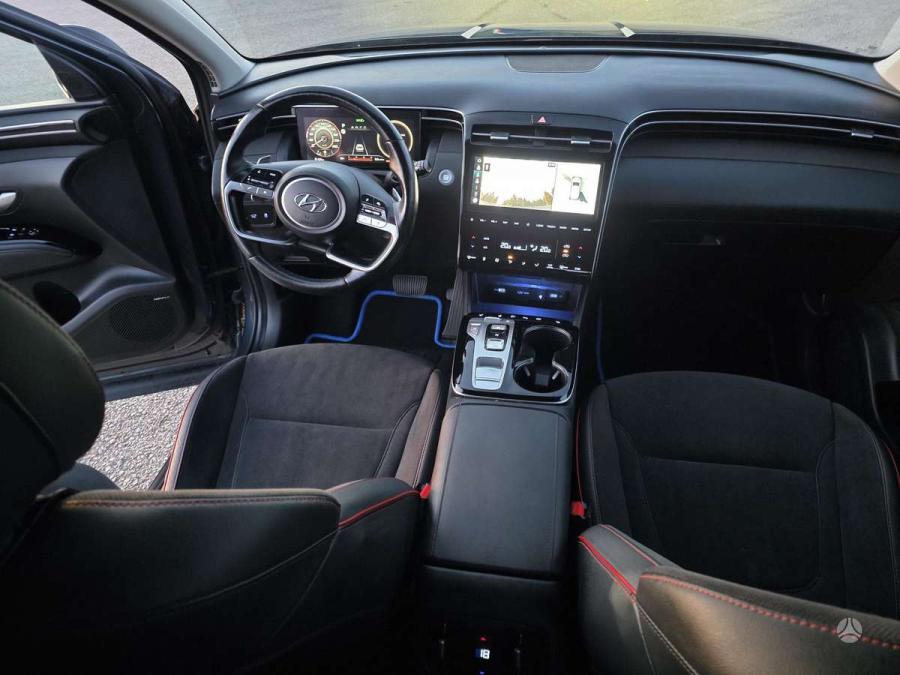 Zils Hyundai Tucson 2021 Raseiniai, ar dzinēja tilpumu 1.60 L un nobraukumu 134 tūkst. km par 19800 €, foto 17 vietnē AUTOMOTO.COM.LV