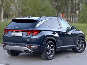 Blue Hyundai Tucson 2021 in Vilnius, with an engine capacity of 1.60 L and mileage of 63 thousand km for 18500 €, photo 7 on AUTOMOTO.COM.LV