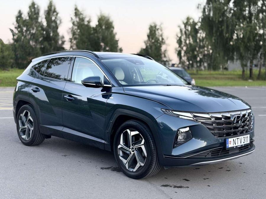 Blue Hyundai Tucson 2021 in Vilnius, with an engine capacity of 1.60 L and mileage of 63 thousand km for 18500 €, photo 9 on AUTOMOTO.COM.LV