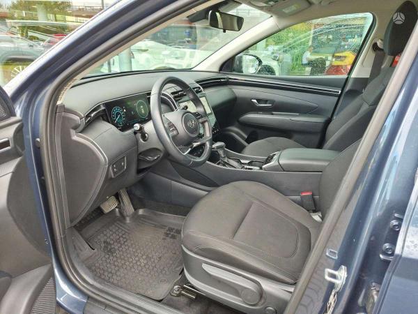 Blue Hyundai Tucson 2021 in Vilnius, with an engine capacity of 1.60 L and mileage of 86 thousand km for 21500 €, photo 9 on AUTOMOTO.COM.LV