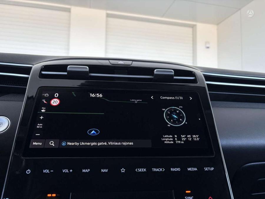Zils Hyundai Tucson 2022 Viļņa, ar dzinēja tilpumu 1.60 L un nobraukumu 81 tūkst. km par 27200 €, foto 12 vietnē AUTOMOTO.COM.LV