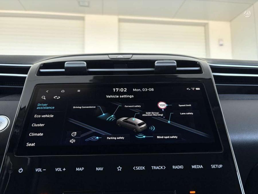 Zils Hyundai Tucson 2022 Viļņa, ar dzinēja tilpumu 1.60 L un nobraukumu 81 tūkst. km par 27200 €, foto 14 vietnē AUTOMOTO.COM.LV