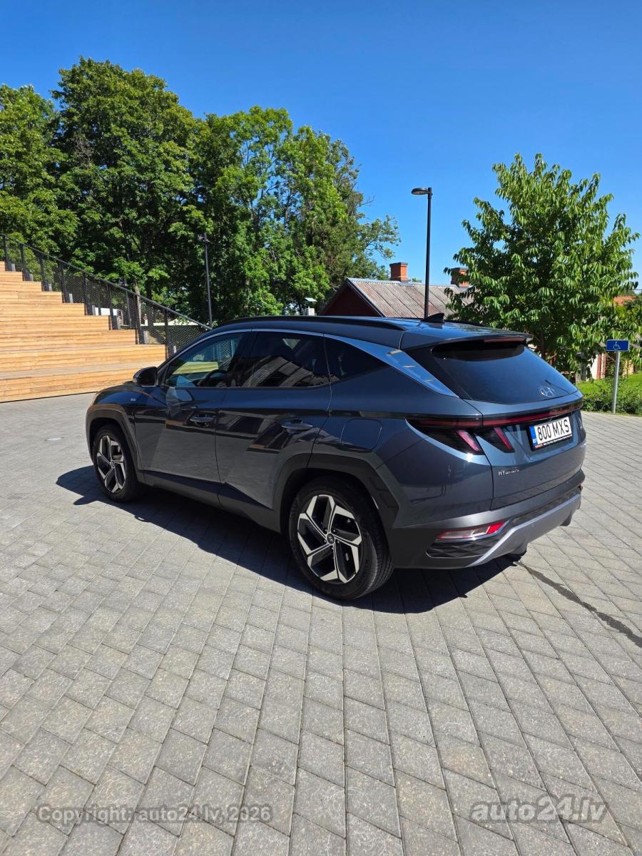 Blue Hyundai Tucson 2022 in Tallinn, with an engine capacity of 1.60 L and mileage of 68 thousand km for 22500 €, photo 4 on AUTOMOTO.COM.LV