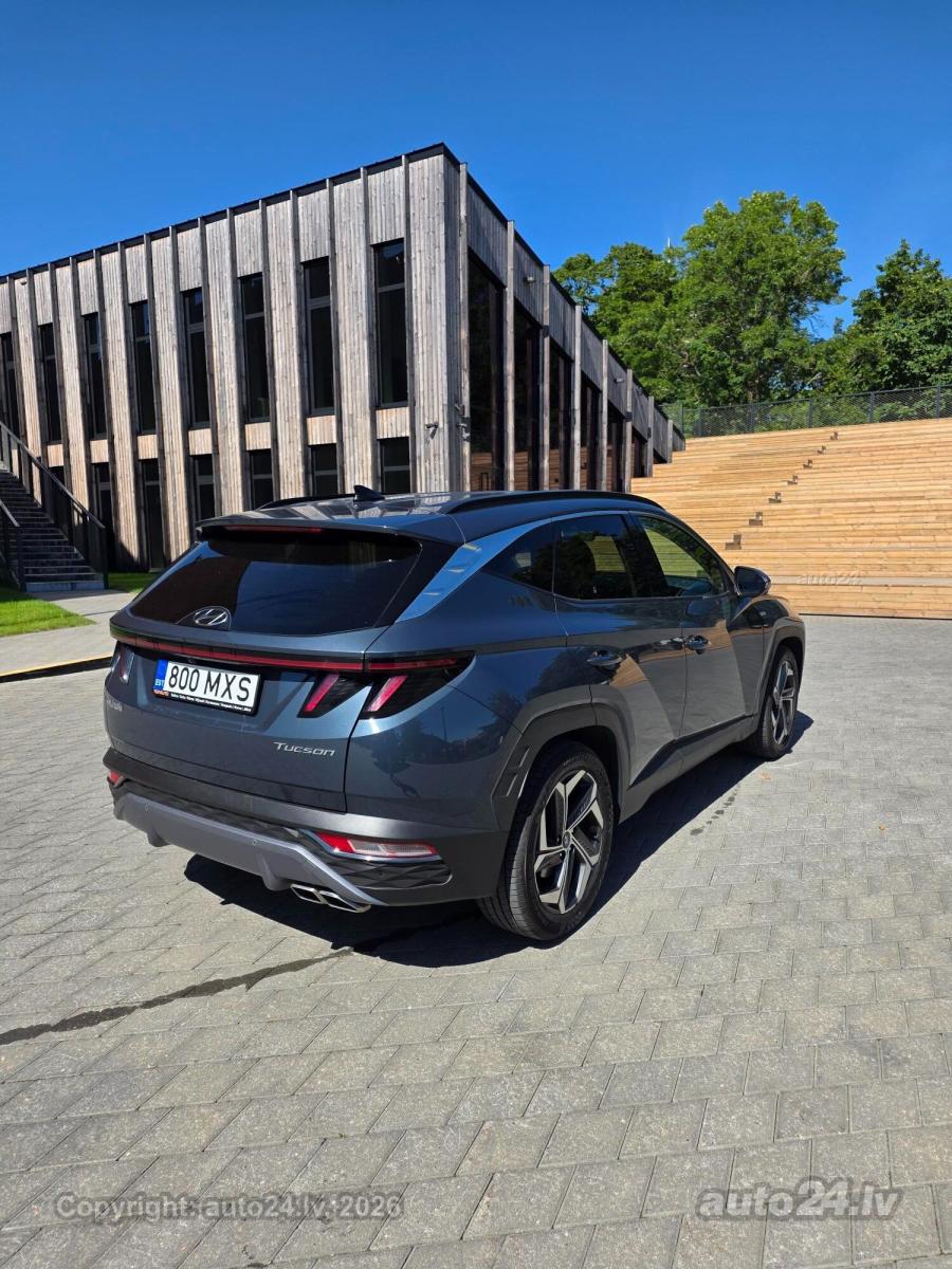 Blue Hyundai Tucson 2022 in Tallinn, with an engine capacity of 1.60 L and mileage of 68 thousand km for 22500 €, photo 5 on AUTOMOTO.COM.LV