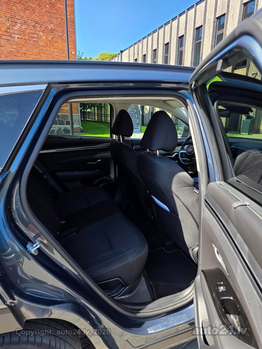 Blue Hyundai Tucson 2022 in Tallinn, with an engine capacity of 1.60 L and mileage of 68 thousand km for 22500 €, photo 7 on AUTOMOTO.COM.LV