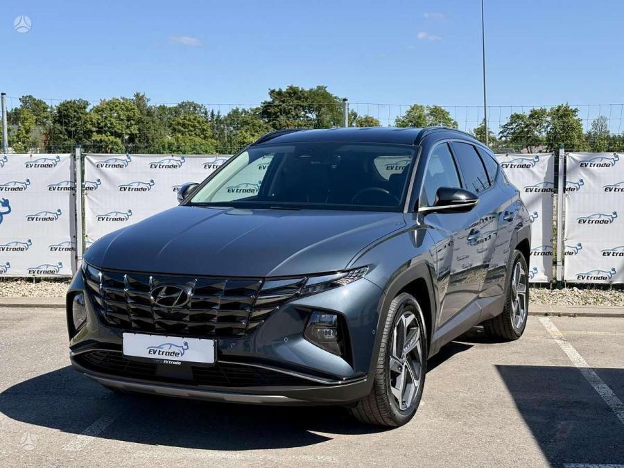 Zils Hyundai Tucson 2022 Viļņa, ar dzinēja tilpumu 1.60 L un nobraukumu 81 tūkst. km par 26400 €, foto 1 vietnē AUTOMOTO.COM.LV