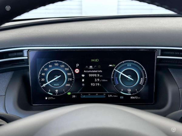 Hyundai Tucson 2022 Viļņa vietnē Zils Hyundai Tucson 2022 Viļņa, ar dzinēja tilpumu 1.60 L un nobraukumu 81 tūkst. km par 26400 €, foto 7 vietnē AUTOMOTO.COM.LV