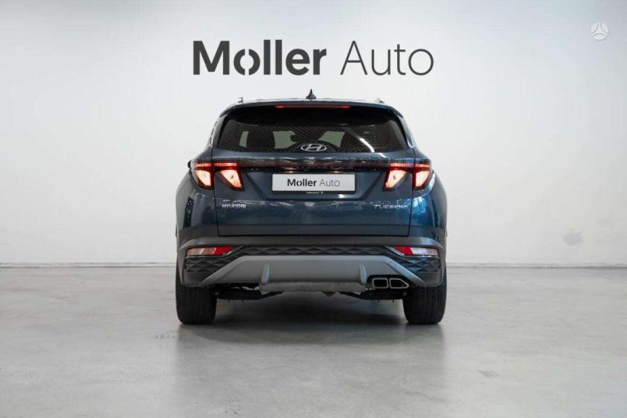 Blue Hyundai Tucson 2023 in Vilnius, with an engine capacity of 1.60 L and mileage of 61 thousand km for 21500 €, photo 7 on AUTOMOTO.COM.LV