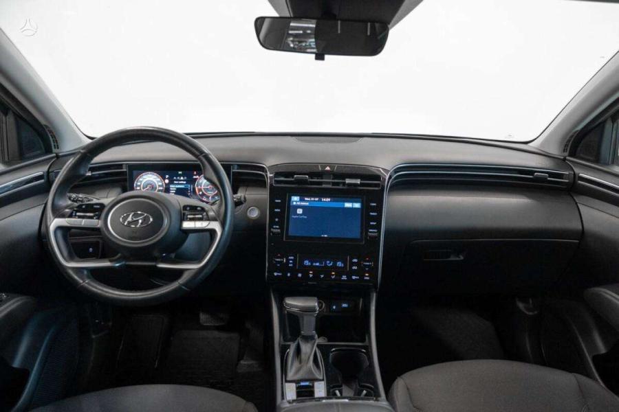 Blue Hyundai Tucson 2023 in Vilnius, with an engine capacity of 1.60 L and mileage of 61 thousand km for 21500 €, photo 9 on AUTOMOTO.COM.LV