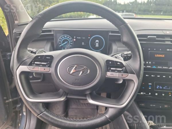 Blue Hyundai Tucson 2024 in Riga, with an engine capacity of 1.60 L and mileage of 58 thousand km for 28000 €, photo 8 on AUTOMOTO.COM.LV