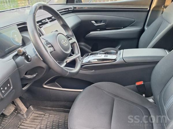 Blue Hyundai Tucson 2024 in Riga, with an engine capacity of 1.60 L and mileage of 58 thousand km for 28000 €, photo 9 on AUTOMOTO.COM.LV