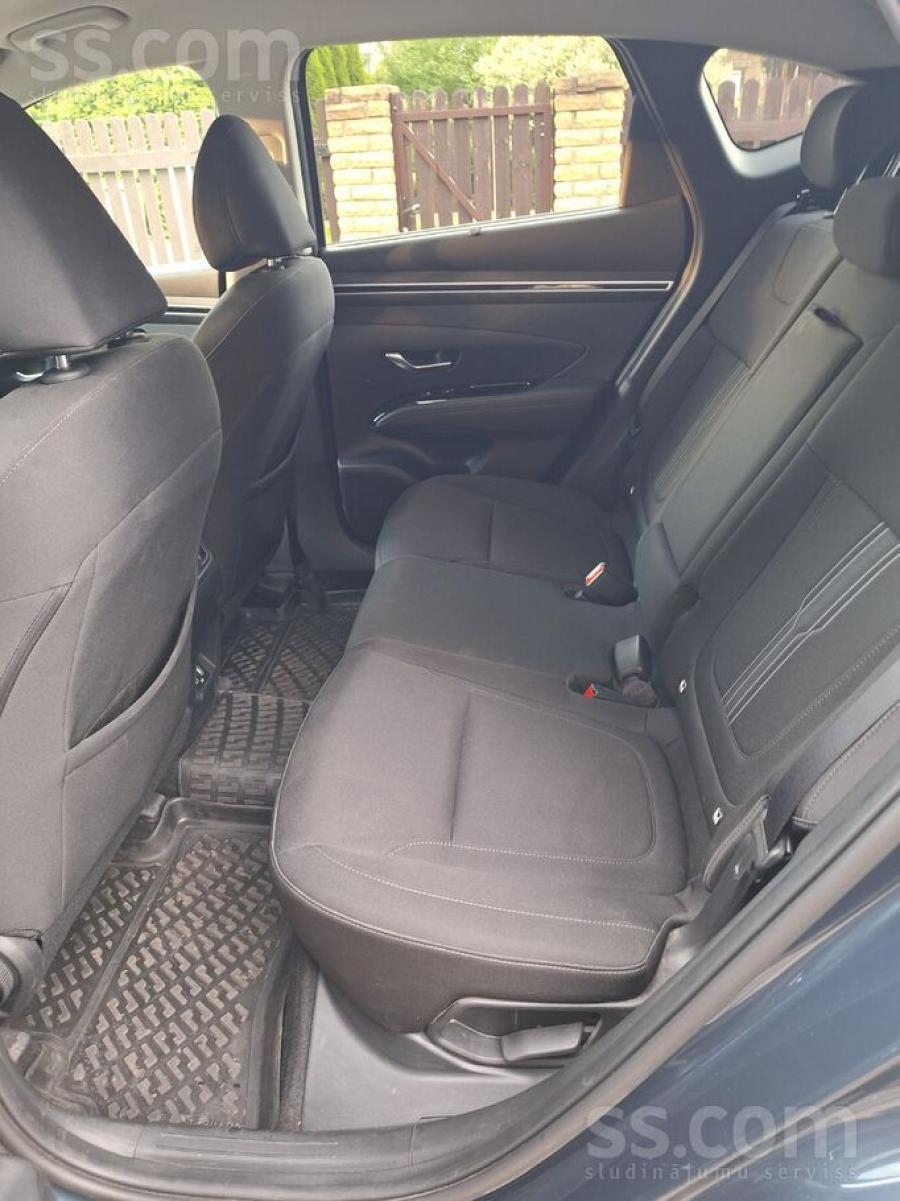 Zils Hyundai Tucson 2024 Rīga, ar dzinēja tilpumu 1.60 L un nobraukumu 61 tūkst. km par 26900 €, foto 16 vietnē AUTOMOTO.COM.LV