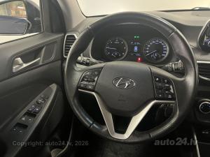 Blue Hyundai Tucson 2019 in Tallinn, with an engine capacity of 1.60 L and mileage of 53 thousand km for 15900 €, photo 10 on AUTOMOTO.COM.LV