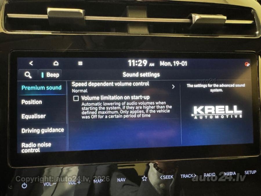 Zils Hyundai Tucson 2021 Tallina, ar dzinēja tilpumu 1.60 L un nobraukumu 101 tūkst. km par 21900 €, foto 18 vietnē AUTOMOTO.COM.LV