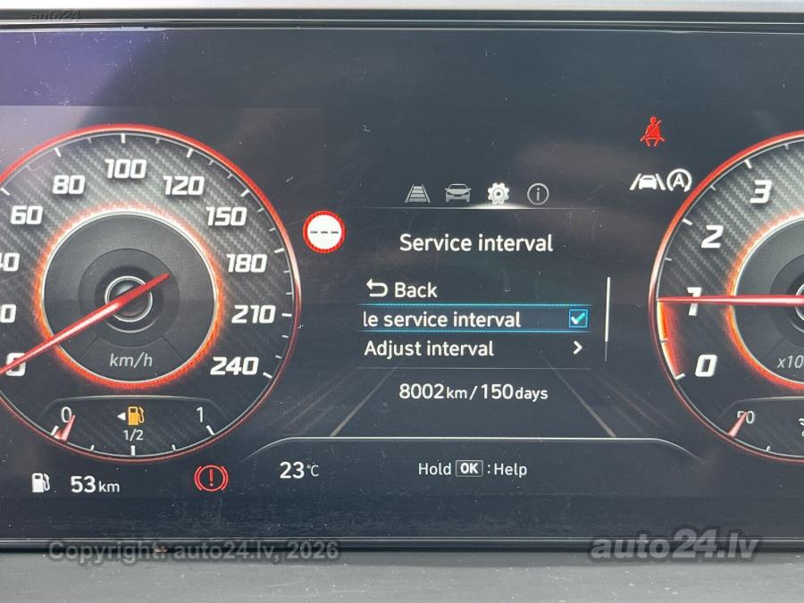 Blue Hyundai Tucson 2021 in Tallinn, with an engine capacity of 1.60 L and mileage of 99 thousand km for 17900 €, photo 12 on AUTOMOTO.COM.LV