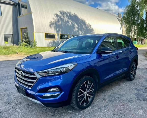 Zils Hyundai Tucson 2018 Tauragė, ar dzinēja tilpumu 1.70 L un nobraukumu 270 tūkst. km par 7490 €, foto 1 vietnē AUTOMOTO.COM.LV