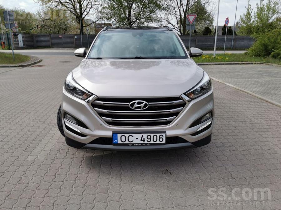 Brūns Hyundai Tucson 2016 Jelgava, ar dzinēja tilpumu 1.70 L un nobraukumu 162 tūkst. km par 13700 €, foto 2 vietnē AUTOMOTO.COM.LV