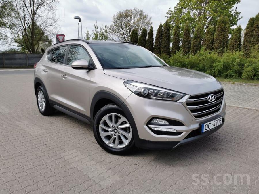 Brūns Hyundai Tucson 2016 Jelgava, ar dzinēja tilpumu 1.70 L un nobraukumu 162 tūkst. km par 13700 €, foto 3 vietnē AUTOMOTO.COM.LV