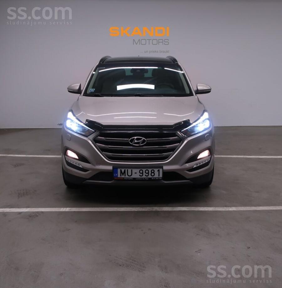 Brūns Hyundai Tucson 2016 Rīga, ar dzinēja tilpumu 2.00 L un nobraukumu 103 tūkst. km par 16490 €, foto 2 vietnē AUTOMOTO.COM.LV
