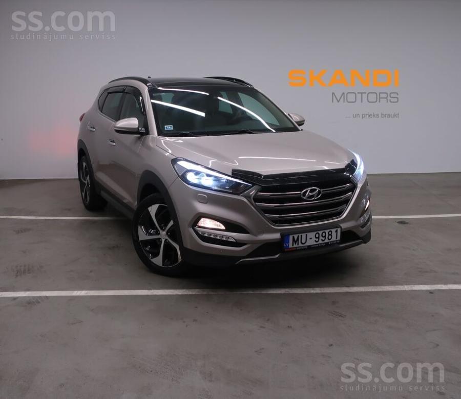 Brūns Hyundai Tucson 2016 Rīga, ar dzinēja tilpumu 2.00 L un nobraukumu 103 tūkst. km par 16490 €, foto 3 vietnē AUTOMOTO.COM.LV