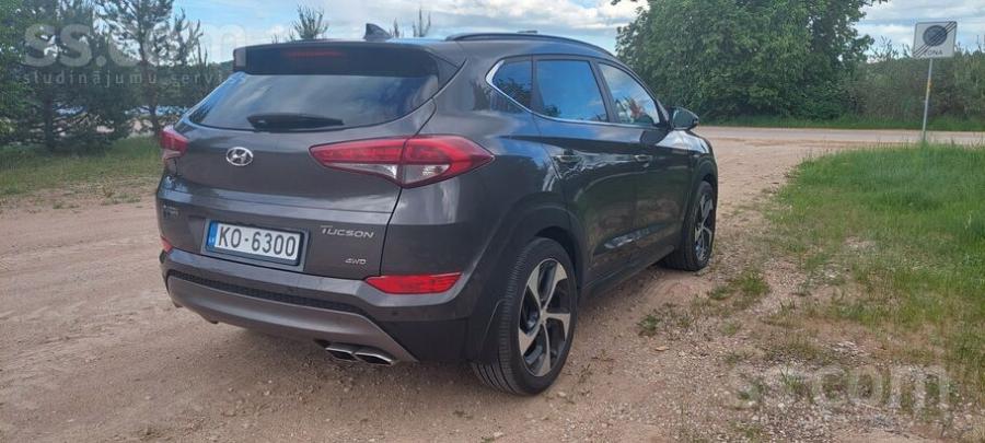 Brūns Hyundai Tucson 2016 Daugavpils, ar dzinēja tilpumu 2.00 L un nobraukumu 140 tūkst. km par 14650 €, foto 6 vietnē AUTOMOTO.COM.LV