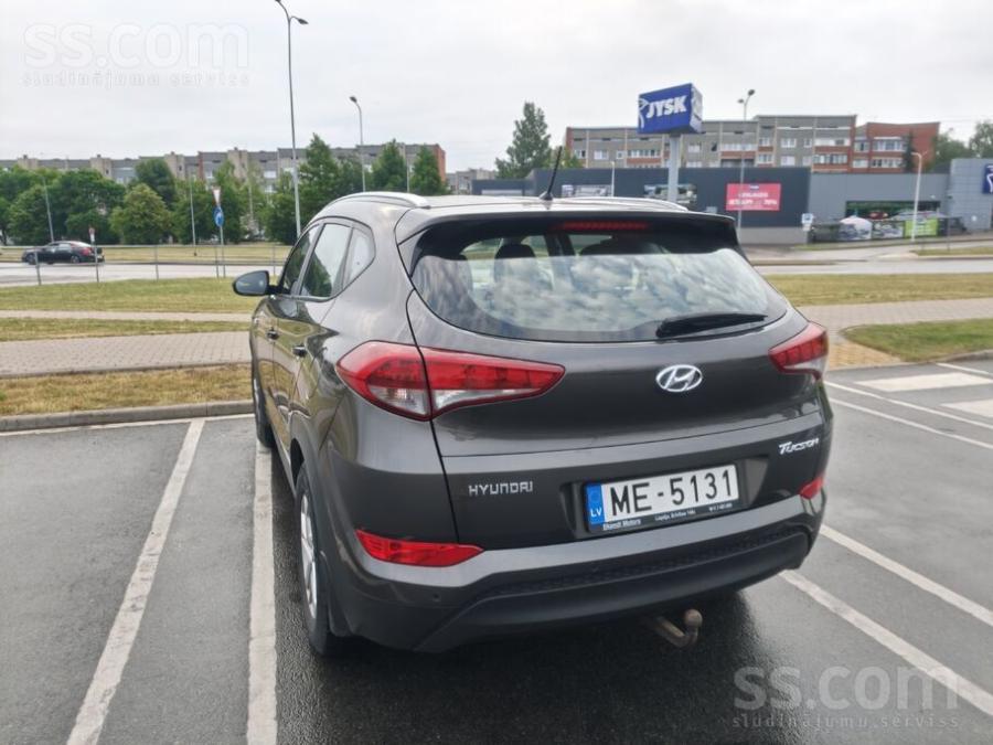 Brūns Hyundai Tucson 2016 Rēzekne, ar dzinēja tilpumu 1.60 L un nobraukumu 114 tūkst. km par 10700 €, foto 4 vietnē AUTOMOTO.COM.LV