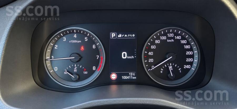 Brown Hyundai Tucson 2016 in Liepaja, with an engine capacity of 1.60 L and mileage of 101 thousand km for 12900 €, photo 17 on AUTOMOTO.COM.LV