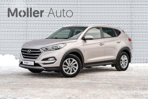 Brown Hyundai Tucson 2017 in Riga, with an engine capacity of 1.60 L and mileage of 73 thousand km for 16650 €, photo 1 on AUTOMOTO.COM.LV