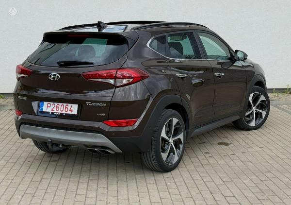 Brūns Hyundai Tucson 2017 Ukmergė, ar dzinēja tilpumu 1.59 L un nobraukumu 160 tūkst. km par 13900 €, foto 4 vietnē AUTOMOTO.COM.LV