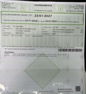 Коричневый Хендай Туксон 2017 в Укмерге, объемом двигателя 1.59 л и пробегом 160 тыс. км за 13900 €, фото 26 на AUTOMOTO.COM.LV