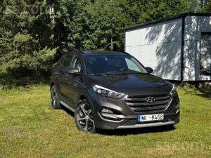 Brūns Hyundai Tucson 2017 Rīga, ar dzinēja tilpumu 1.70 L un nobraukumu 182 tūkst. km par 12800 €, foto  vietnē AUTOMOTO.COM.LV