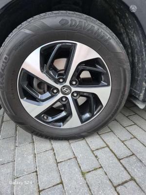 Brown Hyundai Tucson 2017 in Kaunas, with an engine capacity of 1.69 L and mileage of 161 thousand km for 11900 €, photo 9 on AUTOMOTO.COM.LV