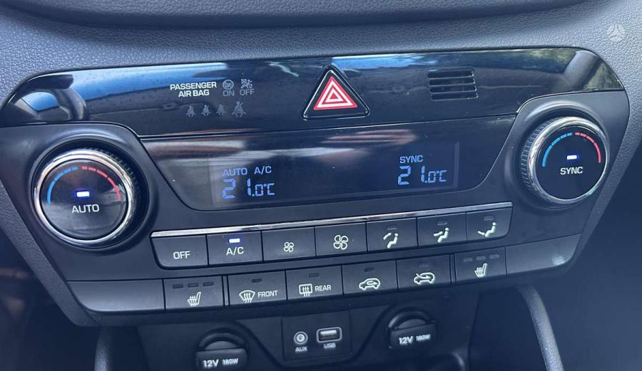 Brūns Hyundai Tucson 2017 Tauragė, ar dzinēja tilpumu 1.69 L un nobraukumu 181 tūkst. km par 9900 €, foto 14 vietnē AUTOMOTO.COM.LV