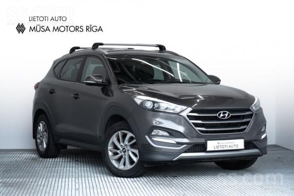 Brown Hyundai Tucson 2017 in Riga, with an engine capacity of 1.70 L and mileage of 268 thousand km for 9900 €, photo 10 on AUTOMOTO.COM.LV