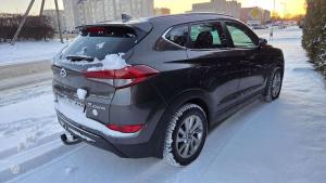 Brown Hyundai Tucson 2018 in Radviliskis, with an engine capacity of 1.69 L and mileage of 90 thousand km for 17000 €, photo 3 on AUTOMOTO.COM.LV