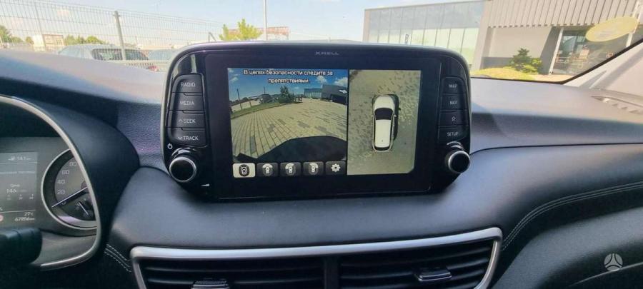 Brown Hyundai Tucson 2019 in Siauliai, with an engine capacity of 1.60 L and mileage of 76 thousand km for 12900 €, photo 13 on AUTOMOTO.COM.LV