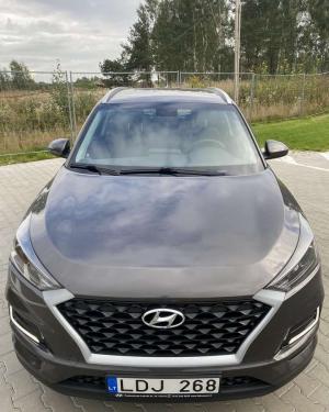 Brown Hyundai Tucson 2019 in Vilnius, with an engine capacity of 1.59 L and mileage of 51 thousand km for 15000 €, photo 9 on AUTOMOTO.COM.LV