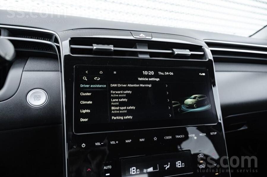 Brūns Hyundai Tucson 2023 Rīga, ar dzinēja tilpumu 1.60 L un nobraukumu 113 tūkst. km par 29650 €, foto 18 vietnē AUTOMOTO.COM.LV